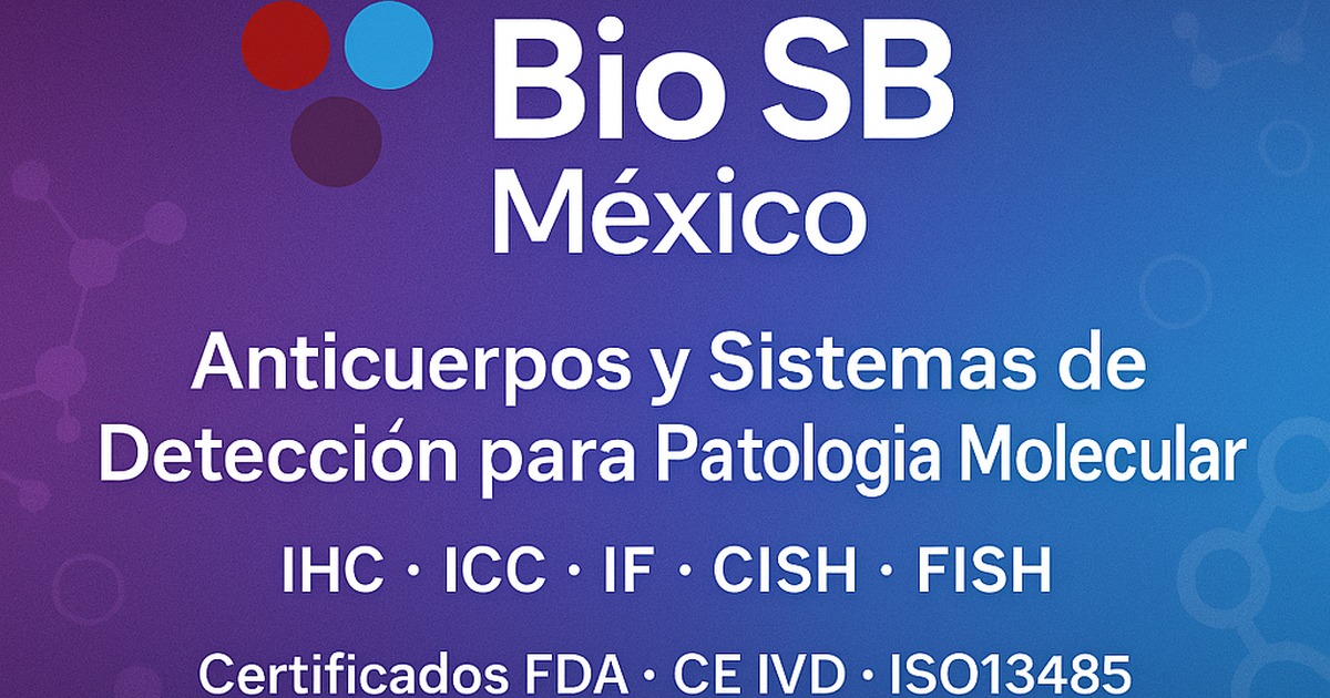 Bio SB México - Distribución de Anticuerpos y Sistemas de Detección